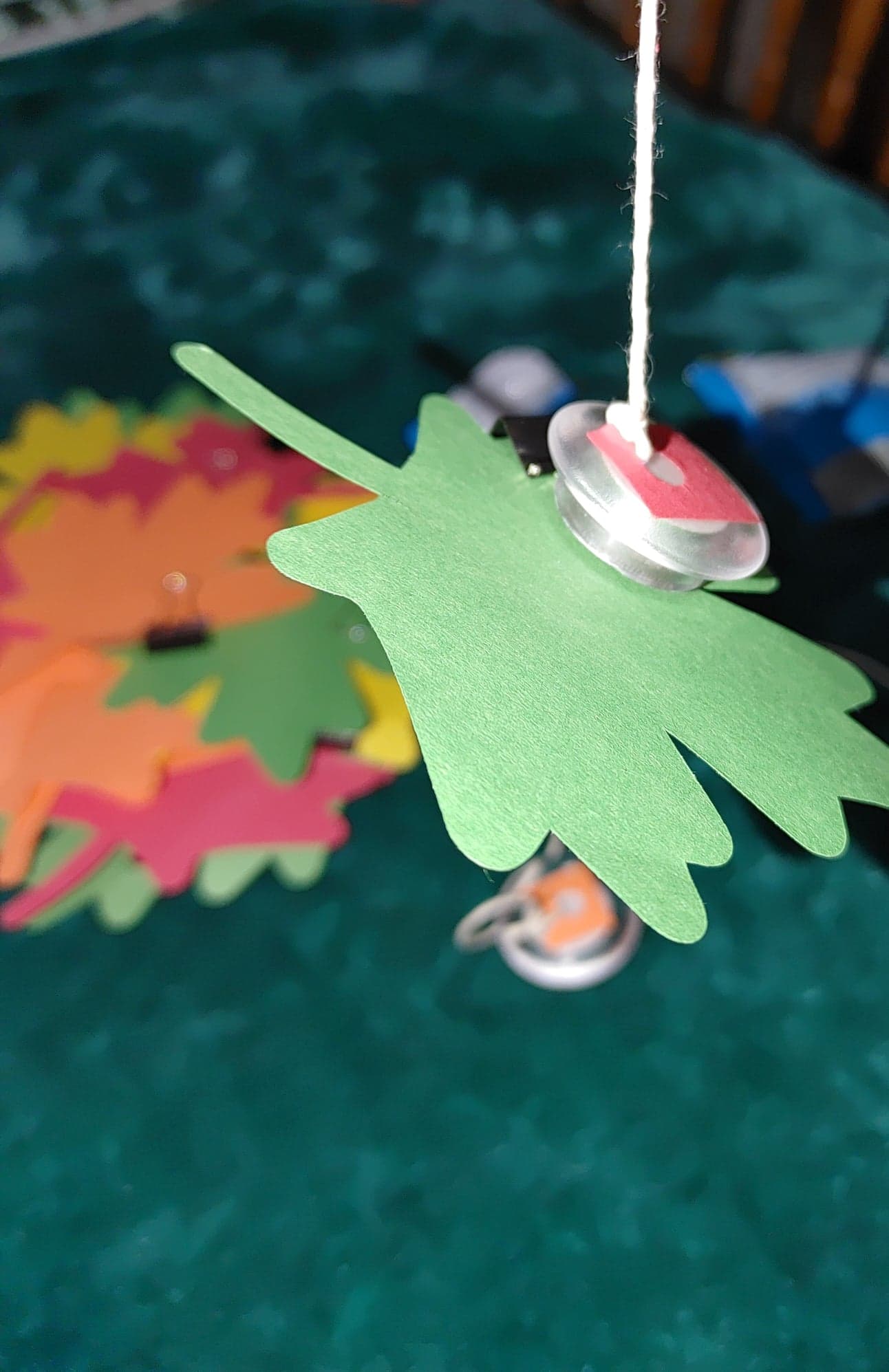 Exciting Paper Leaf Fishing Game For Kids - Fall Craft - Sincere Mommy