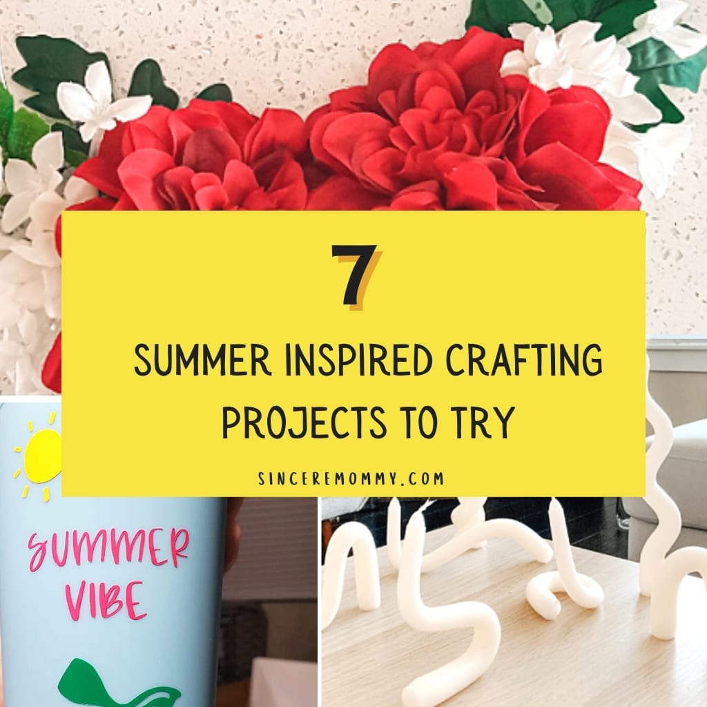 7 Summer Inspired Crafting Projects To Try – Sincere Mommy
